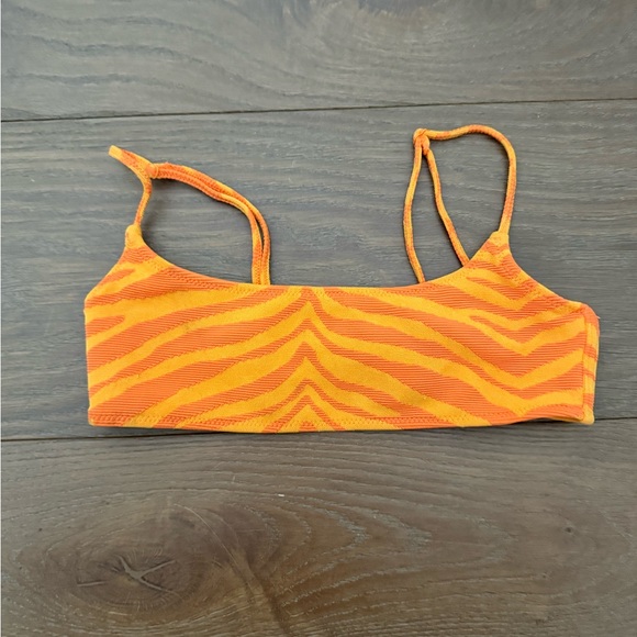 triangl swimwear | Swim | Triangl Swimwear Orange Bikini Top | Poshmark